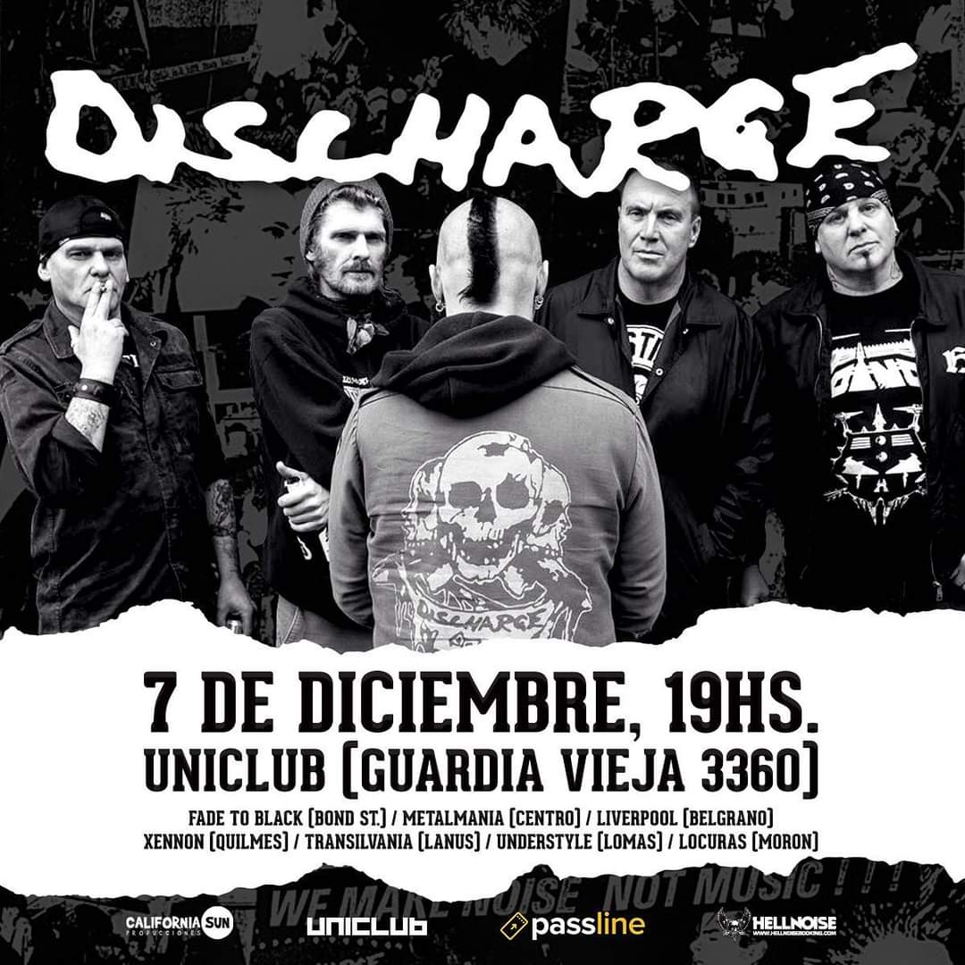 DISCHARGE - Metal-Daze Webzine
