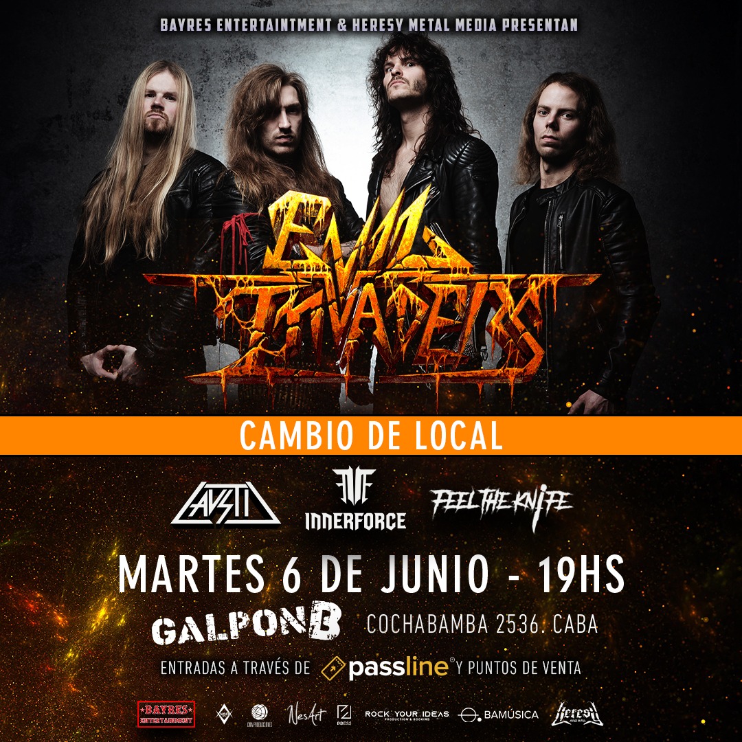EVIL INVADERS - Metal-Daze Webzine