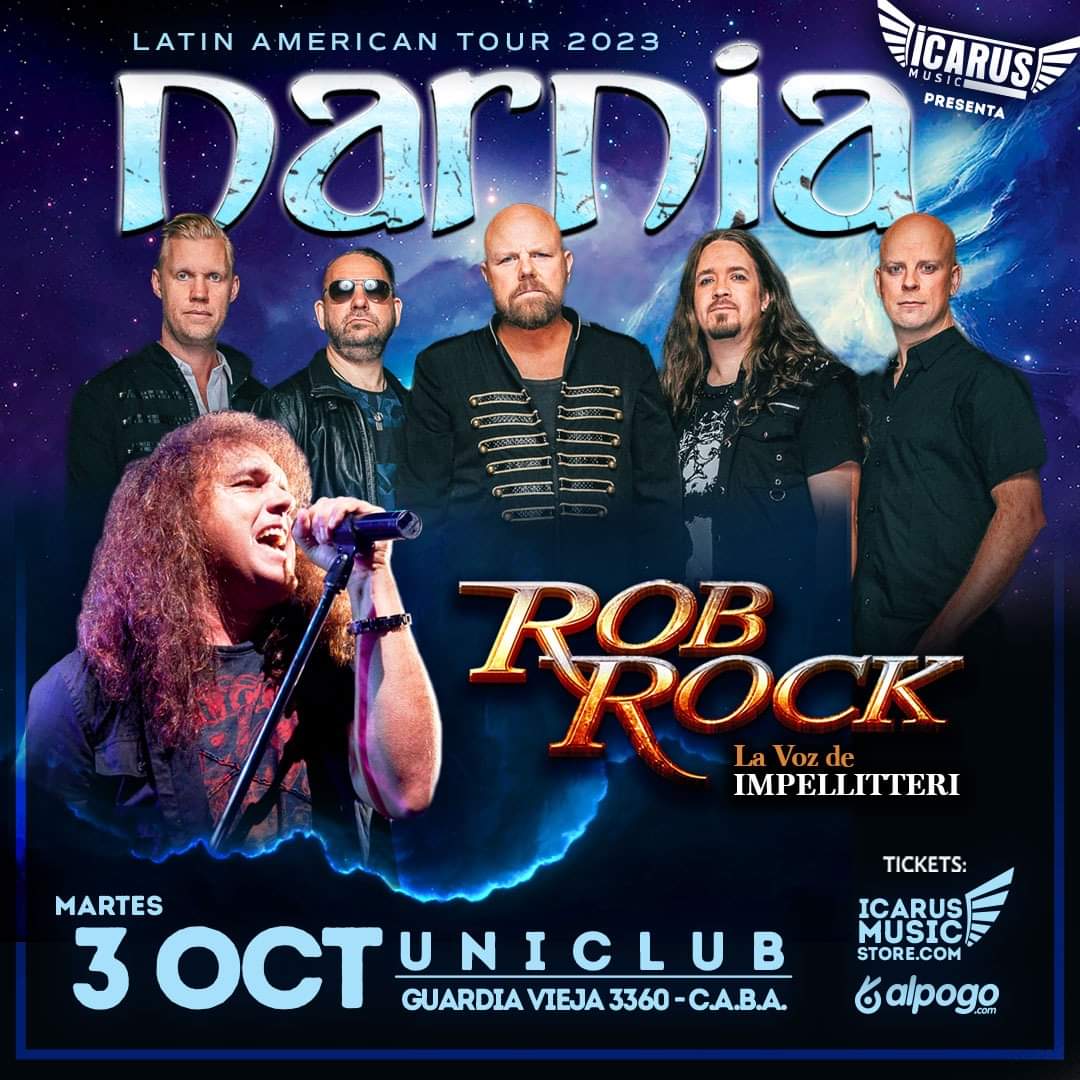 NARNIA & ROB ROCK - Metal-Daze Webzine
