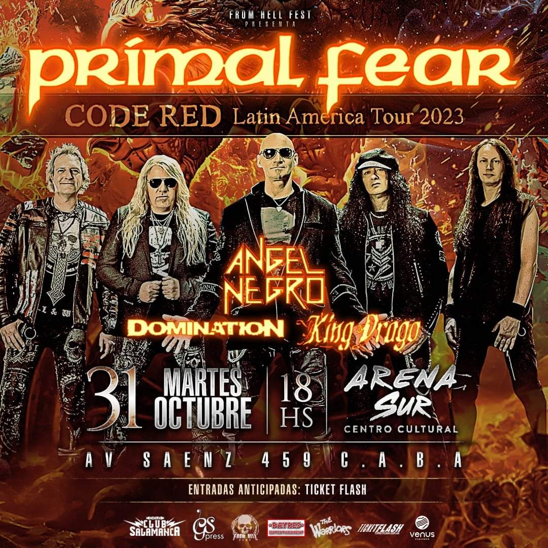 PRIMAL FEAR - Metal-Daze Webzine