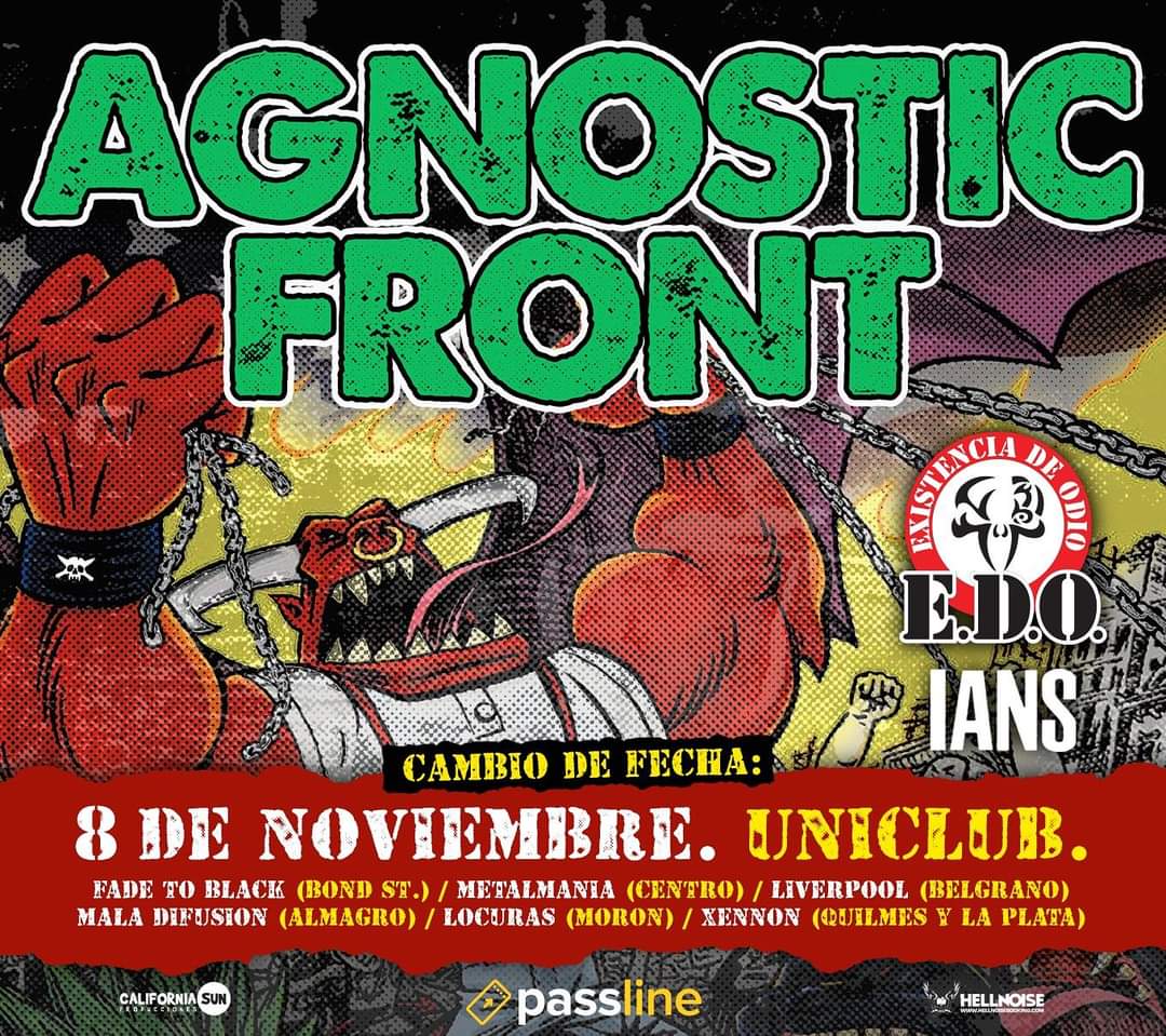 AGNOSTIC FRONT - Metal-Daze Webzine