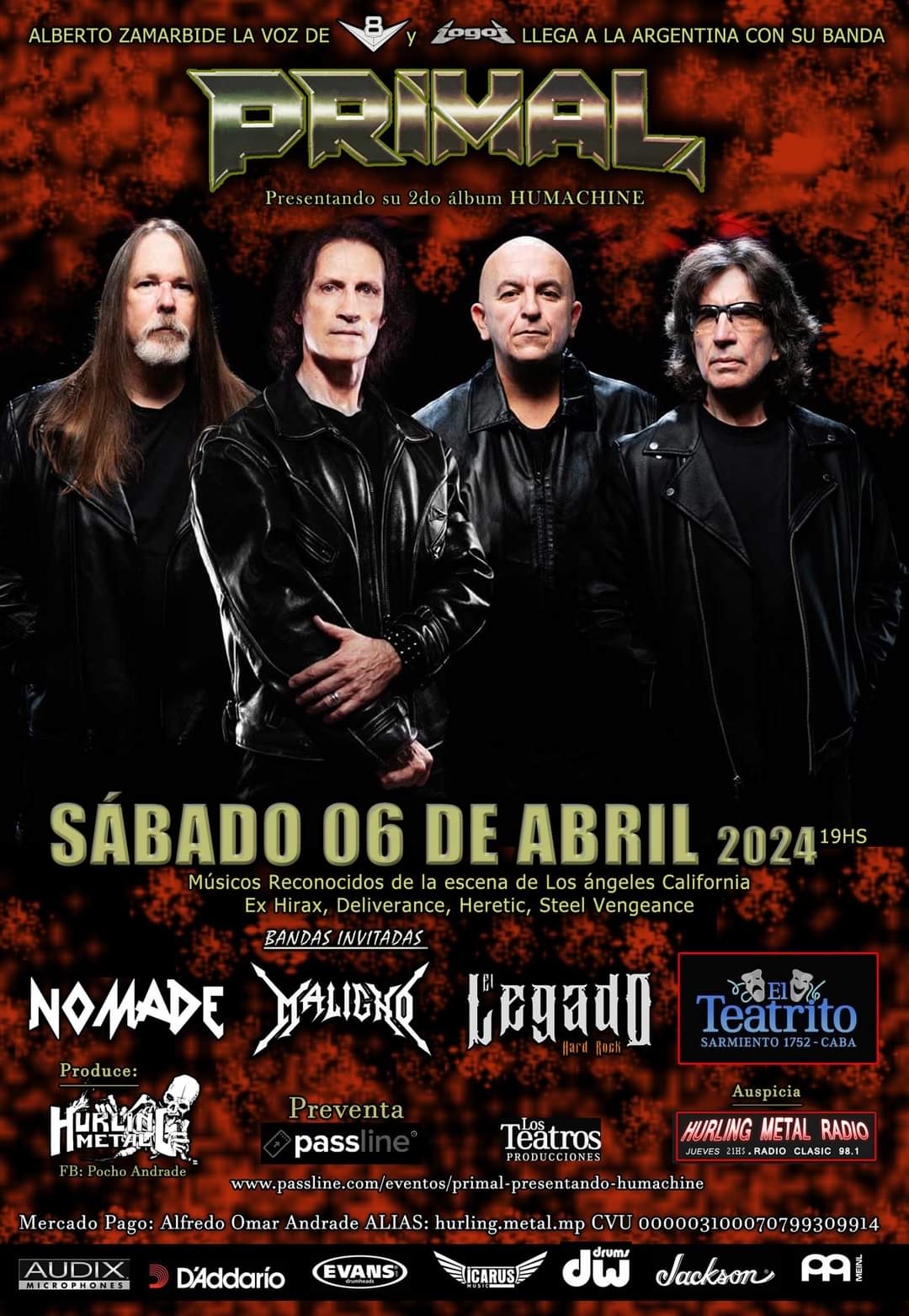 PRIMAL - Metal-Daze Webzine