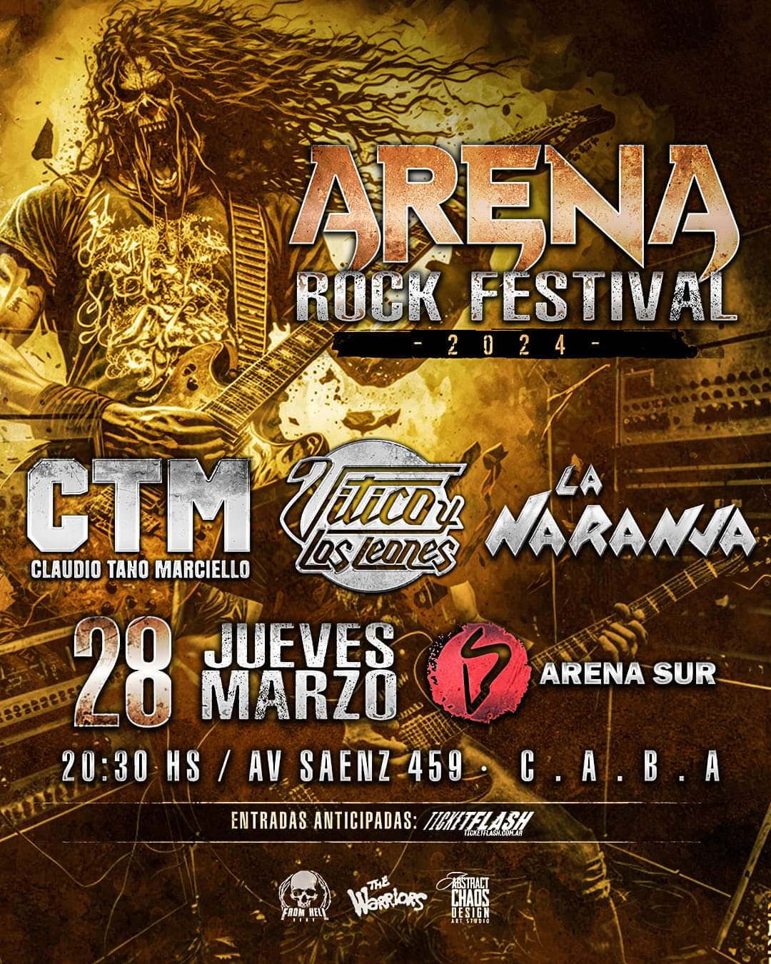 ARENA ROCK FESTIVAL - Metal-Daze Webzine