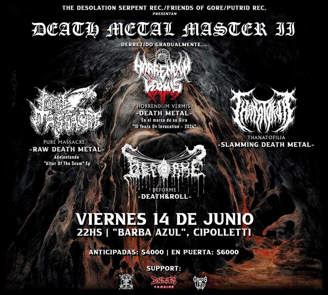 DEATH METAL MASTER II - Metal-Daze Webzine