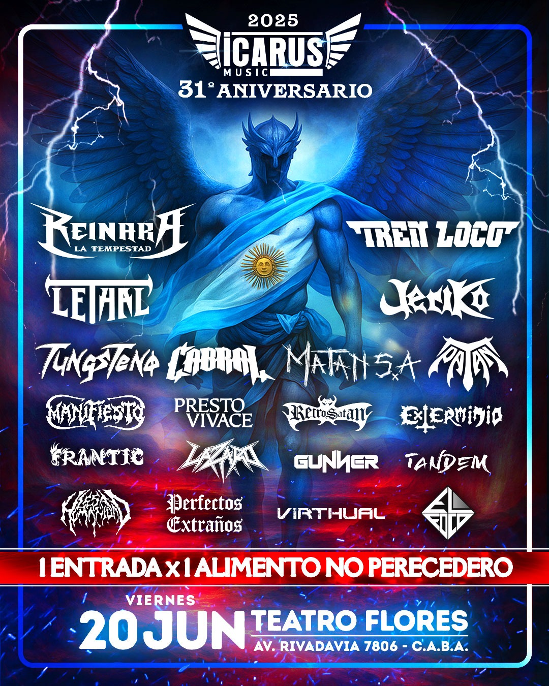 FESTIVAL ICARUS MUSIC 31° ANIVERSARIO - Metal-Daze Webzine