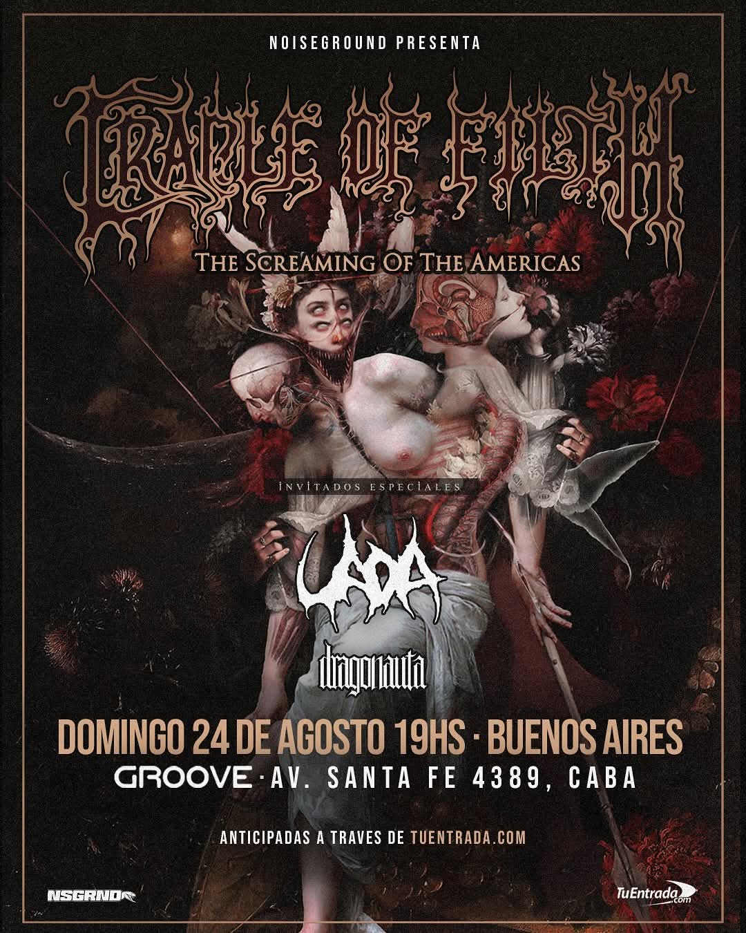CRADLE OF FILTH & UADA - Metal-Daze Webzine