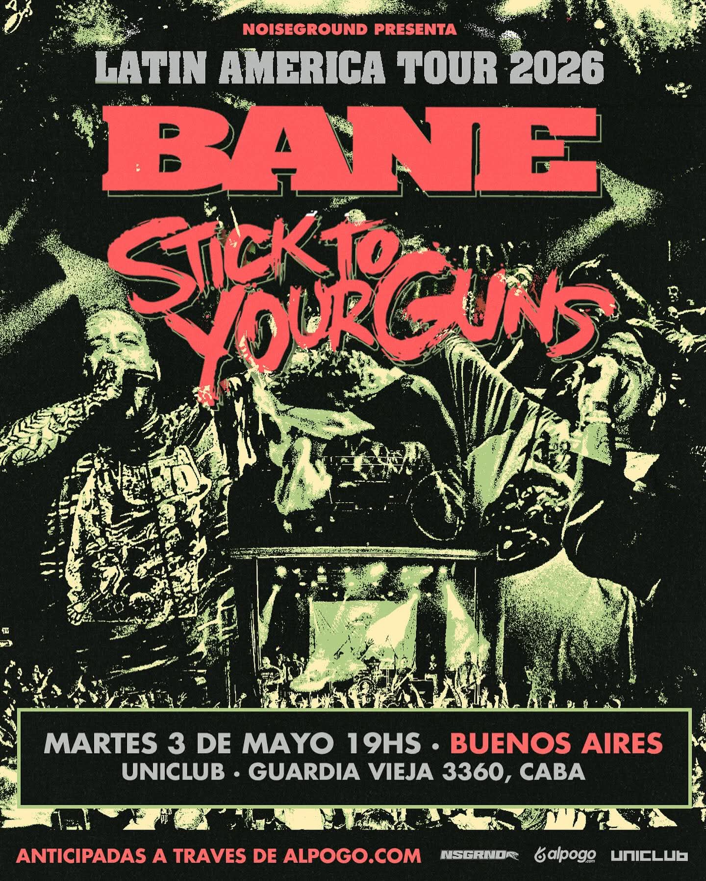 BANE & STICK TO YOUR GUNS - Metal-Daze Webzine