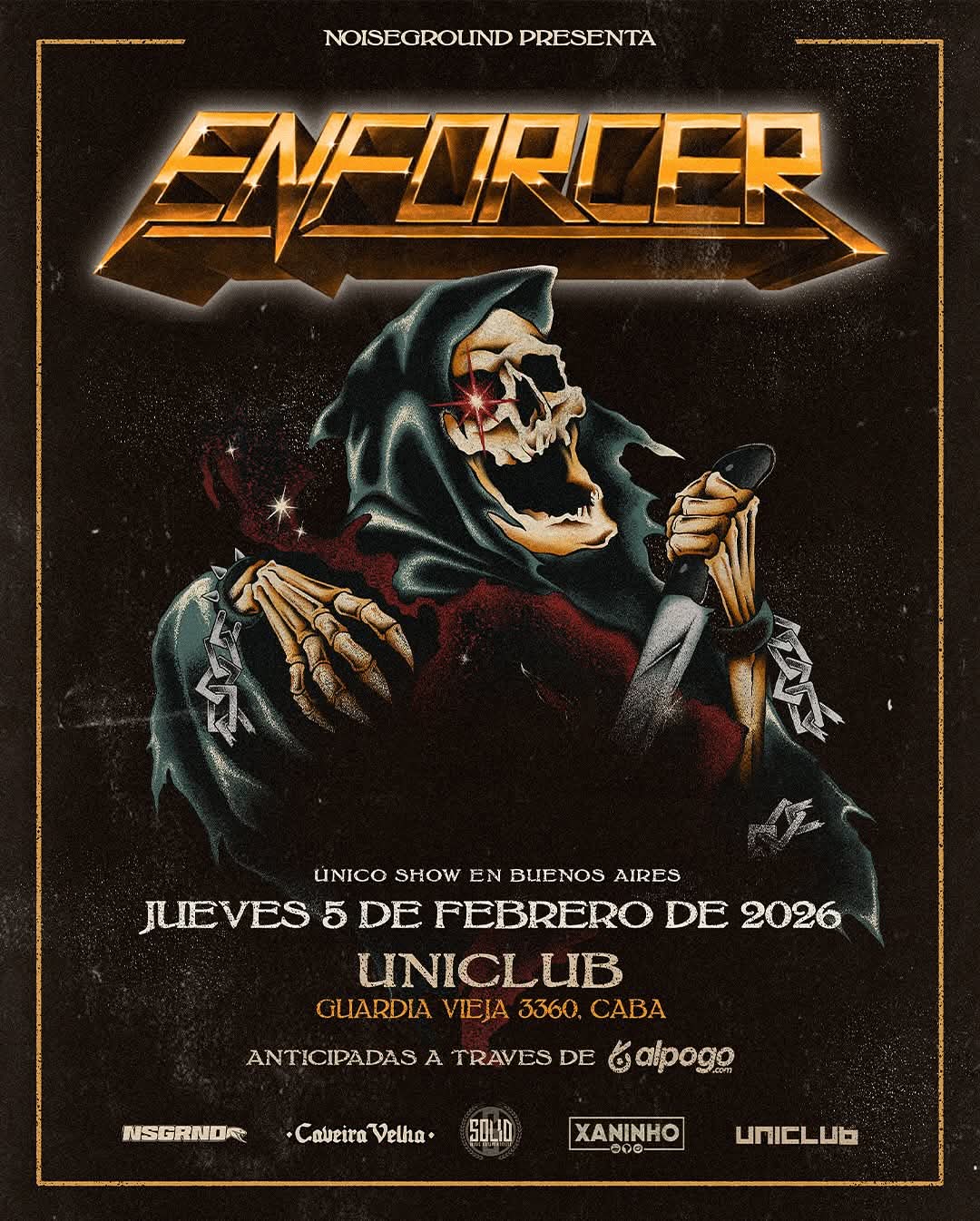ENFORCER - Metal-Daze Webzine