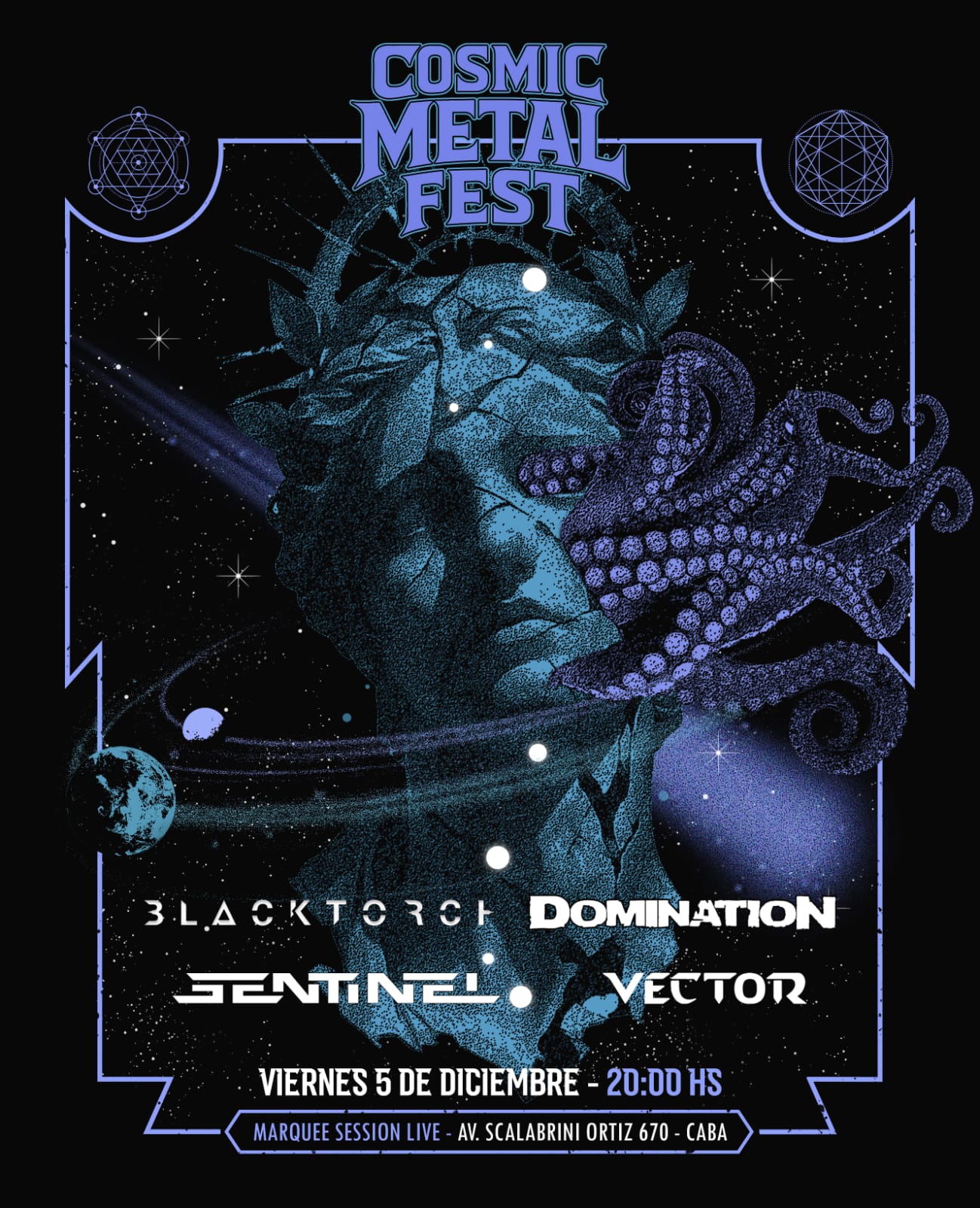 COSMIC METAL FEST - Metal-Daze Webzine